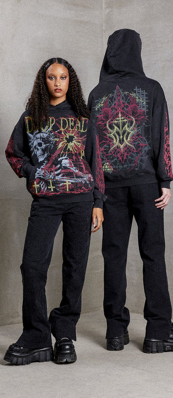 Jumpers, Cardigans and Hoodies from Drop Dead Clothing